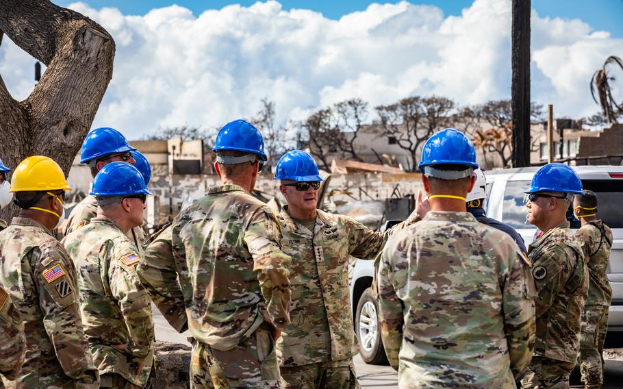 Nearly 700 Dod Personnel Assisting With Wildfire Recovery Efforts In